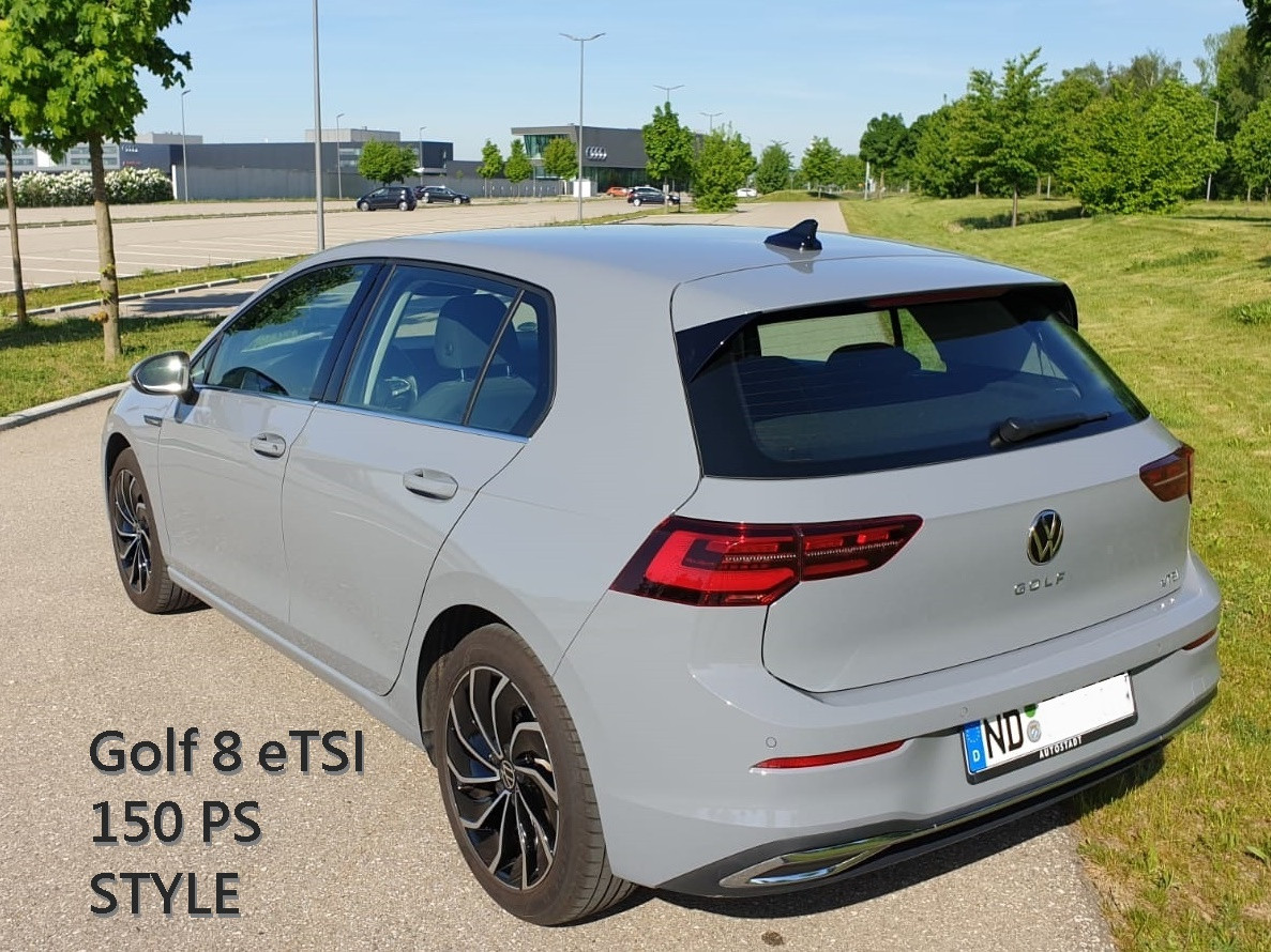 Golf-8-etsi-150-ps-style-heck : Verkaufe ab 06/2022 einen Golf 8 Style ...