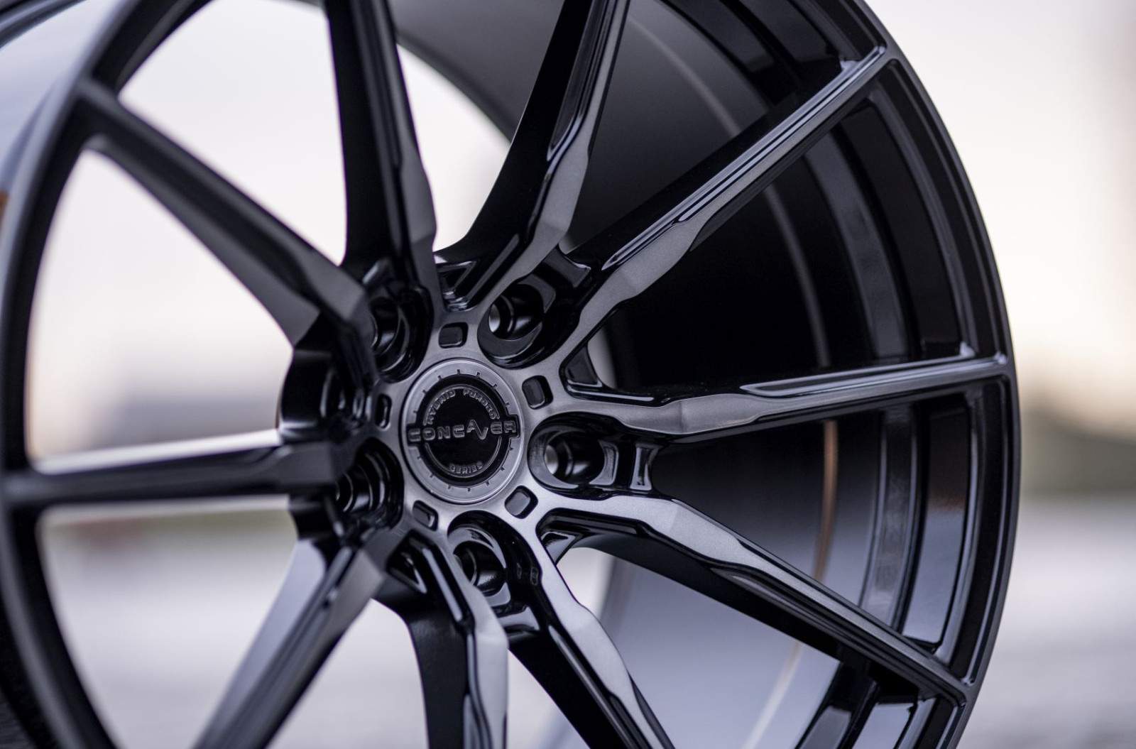 CVR4 : Concaver Wheels CVR4 Double Tinted Black Flow Forged Flow ...