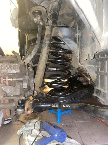 Feder gebogen nach Querlenker Tausch - Startseite Forum Auto Merced...