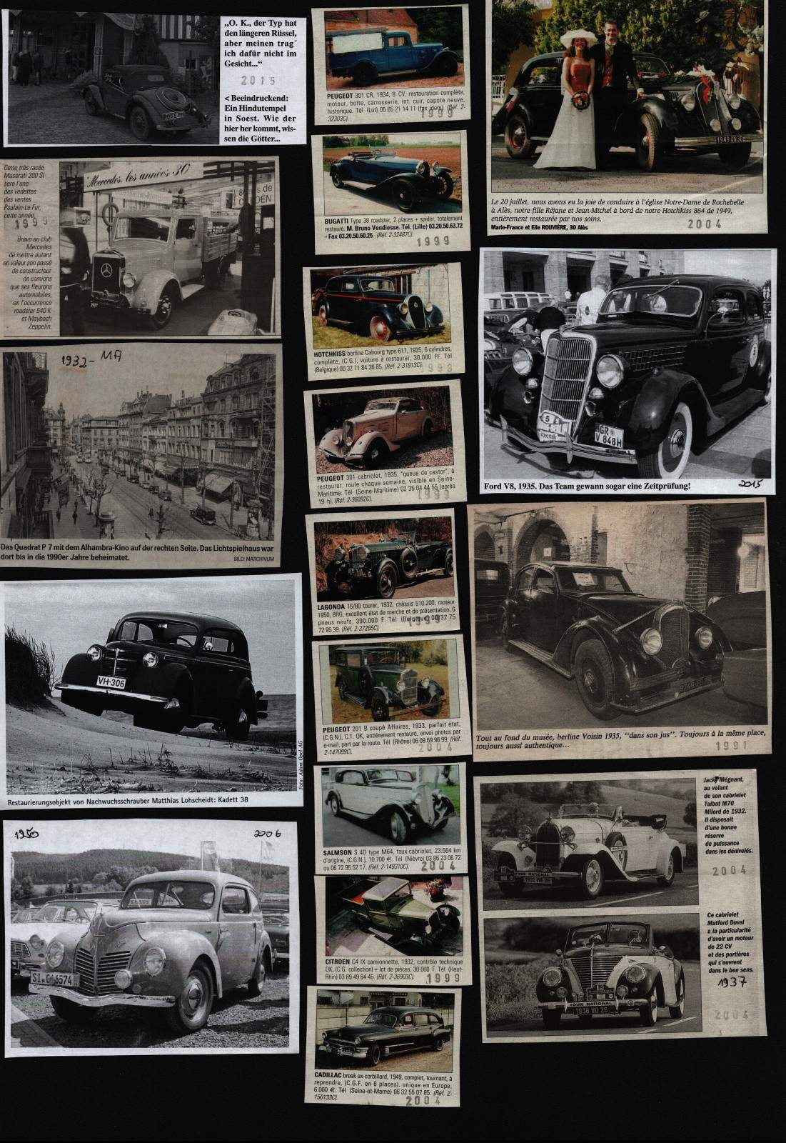 IV. : Foto-Erinnerungen an die Vergangenheit 1921 > 1990: : Oldtimer ...