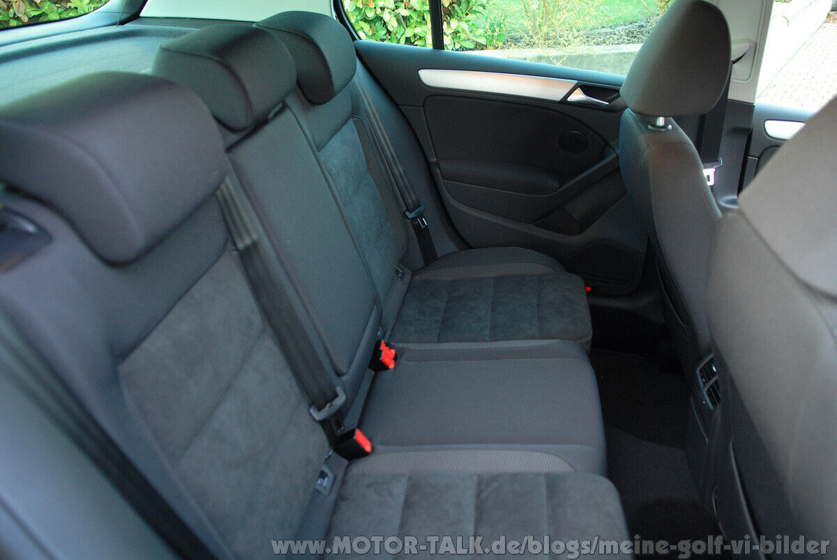 Golf VI, Sitze hinten : Meine Golf VI Bilder : Meine Golf VI Bilder ...