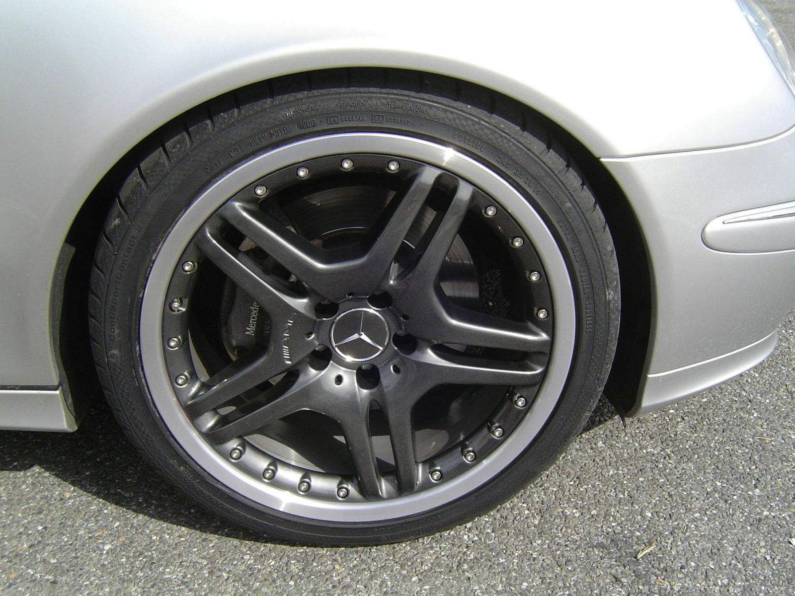 AMG Styling IV TITANGRAU 8,5 + 9,5 x 19 ET 30/31 : Biete Reifen & Felgen