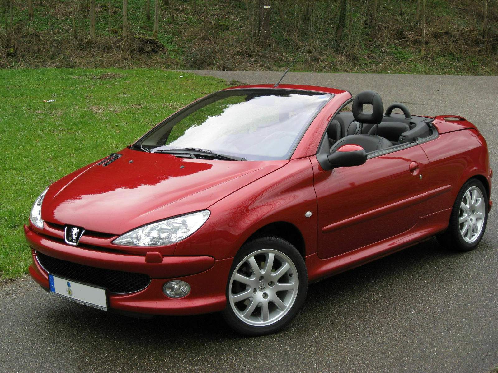 206CC Front : Peugeot 206CC Platinum 100kW (136PS) zu verkaufen : Biete ...