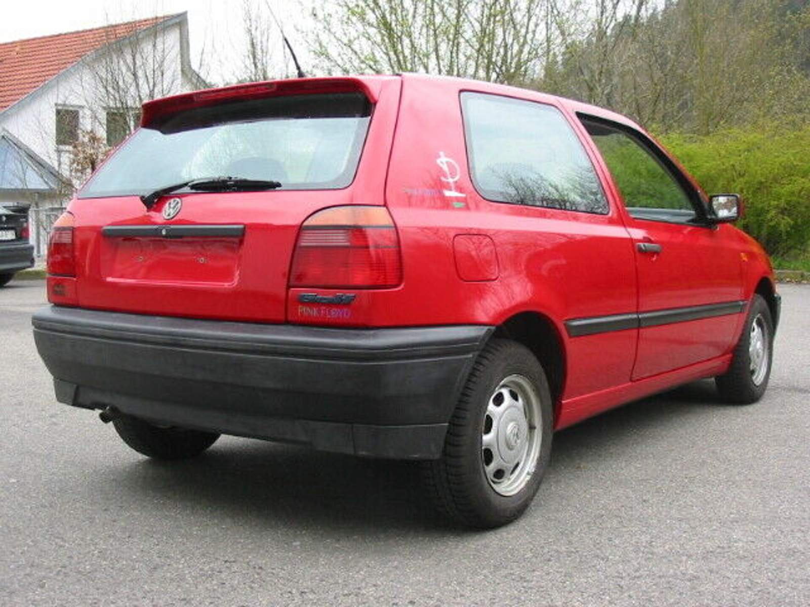 Roten VW Golf 3 Pink Floyd : Biete Volkswagen