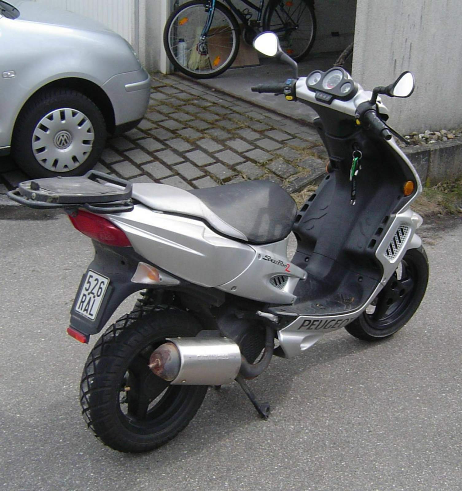 Peugeot Speedfight 2 : Biete Motorrad