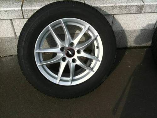 Ronal R46 7x16 ET45 5x112 + 225/55R16 Dunlop Winter Sport 3D : Biete Audi