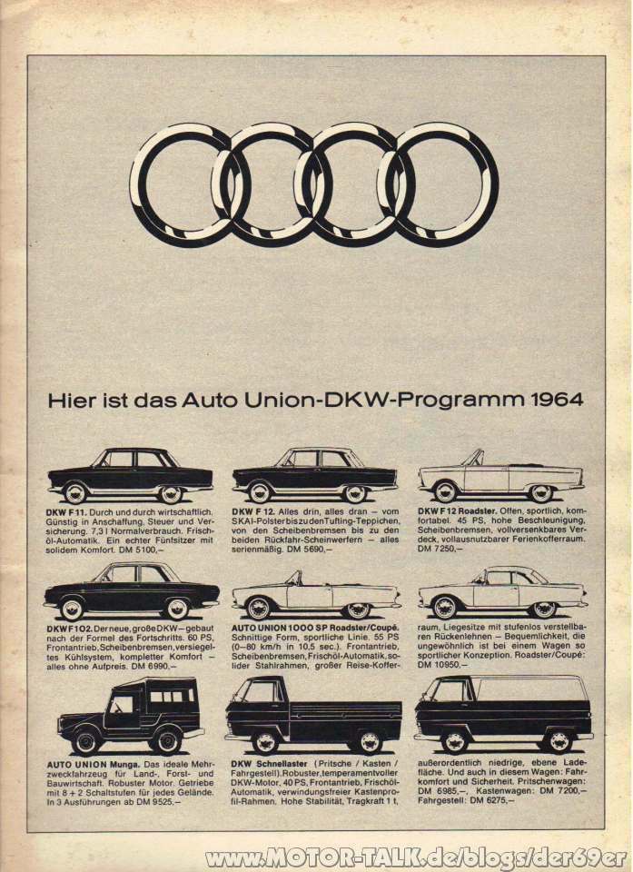 Erster Fahrbericht vom DKW F102 : FlitzPiepeee