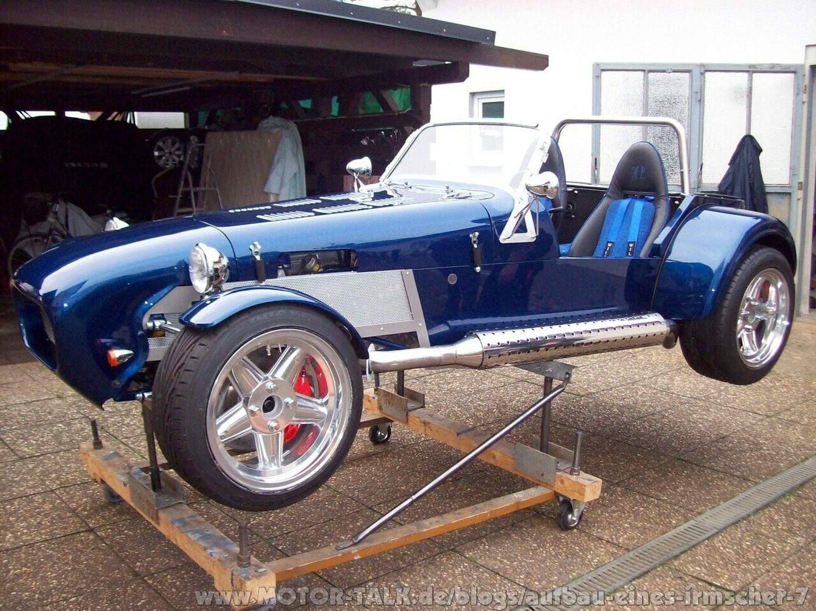 Aufbau eines Irmscher 7 : Aufbau eines Irmscher 7