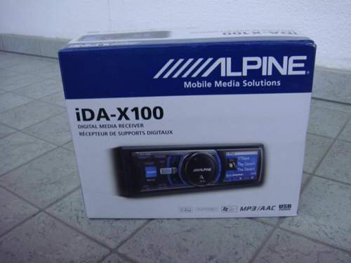 [V] Alpine iDA-X100 Mp3/iPod Digital Media Receiver : Biete Car Audio