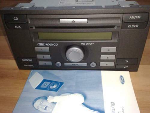 FORD CD 6000 Autoradio Fiesta Focus C-max Galaxy Mondeo : Biete