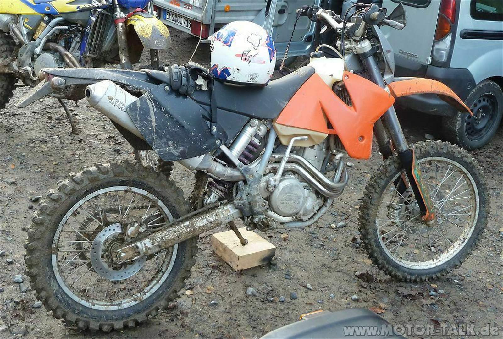 KTM EXC 520, erste Fahrt in Bilstain / B : KTM 620 LC4 Competition von ...