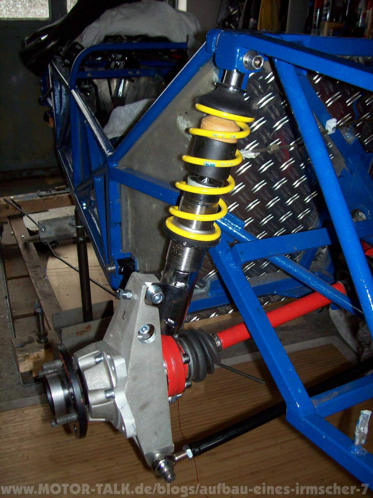 Aufbau eines Irmscher 7 : Aufbau eines Irmscher 7