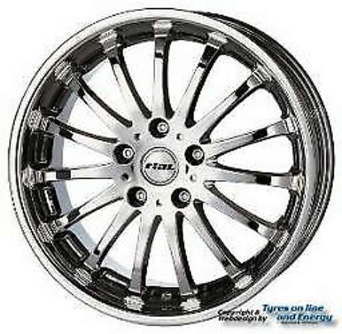 4x Rial Sion Chromfelgen 8x18 ET35 5x112 mit Bereifung : Biete