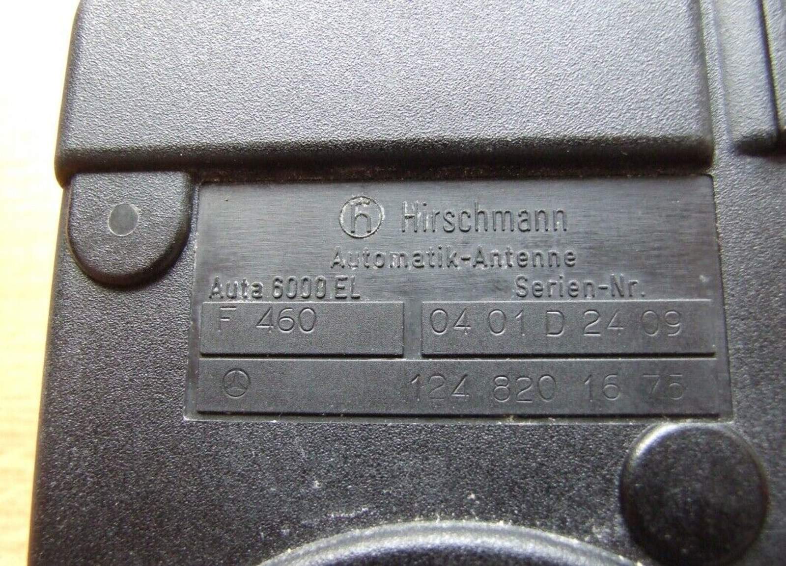 Hirschmann Auta 6000 EL F 460 Automatikantenne Mercedes W124 : Biete
