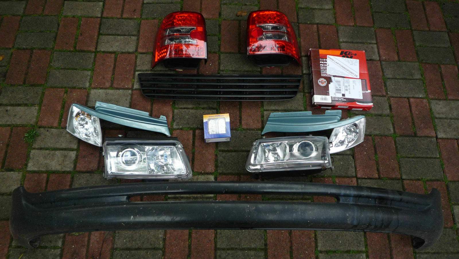VW Passat 3b Tuning Komplettsatz. Votex, LED, Klarglas : Biete
