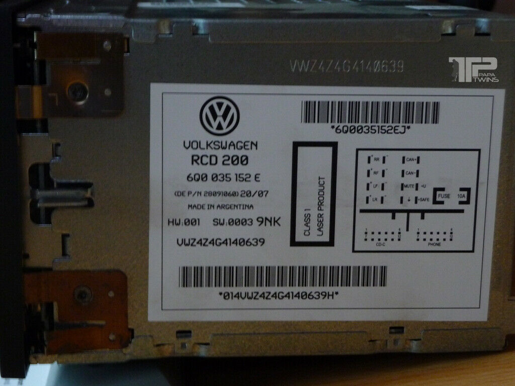 Rcd200 side : RCD200 MP3 : Biete : #204226334