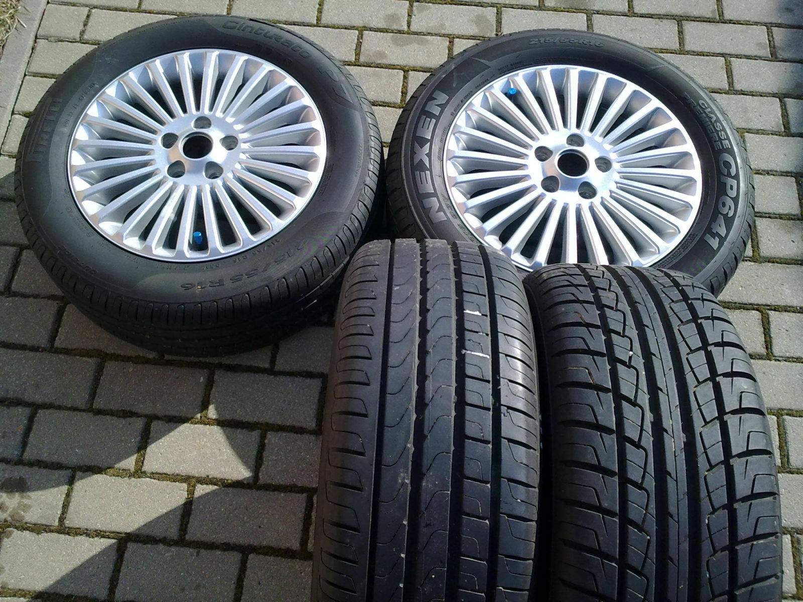 4 Alukompletträder Ford Mondeo BA7 : Biete Ford