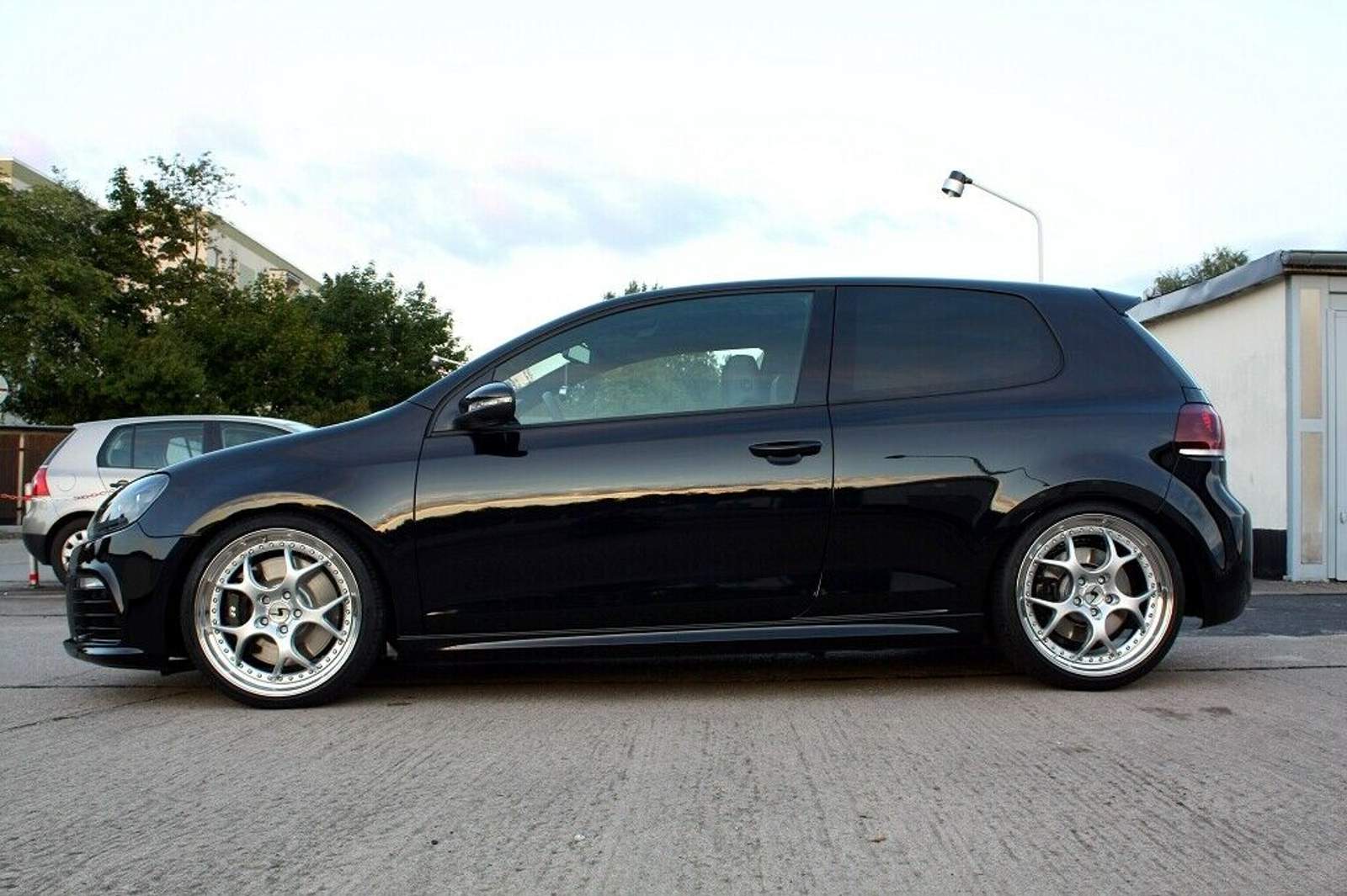 Biete Schmidt VN-Line 3-teilig 8,5*19 ET 48 high gloss silber mit ...