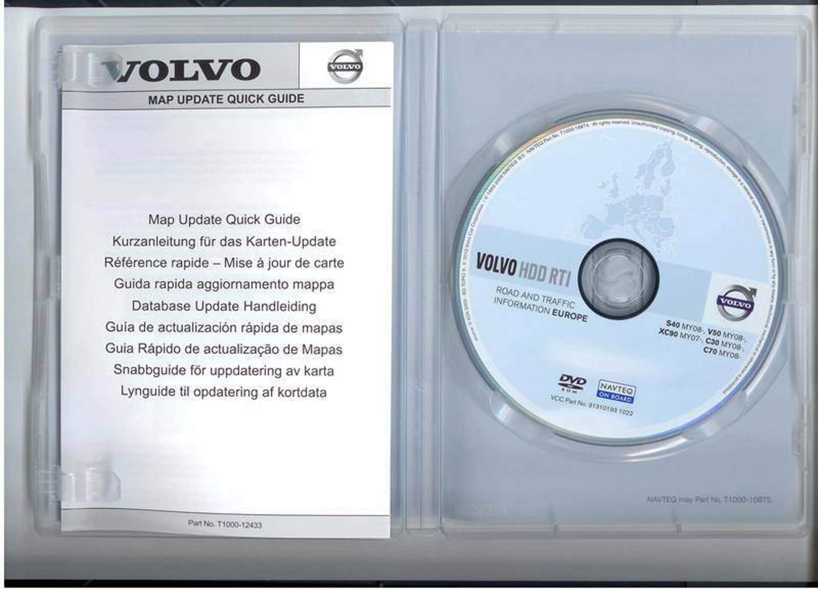 DVD mit Anleitung : VOLVO RTI HDD Update DVD - 2010 - aktuellste ...