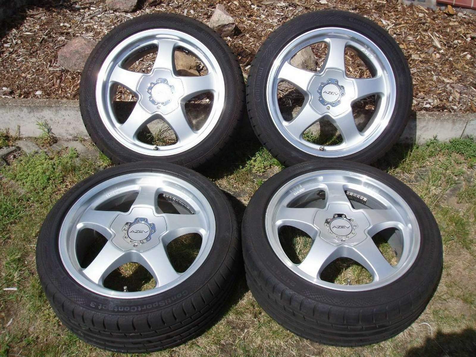 AZEV Typ M 7,5Jx17" ET40 4/114,3 + Continental 215/45 17" : Biete