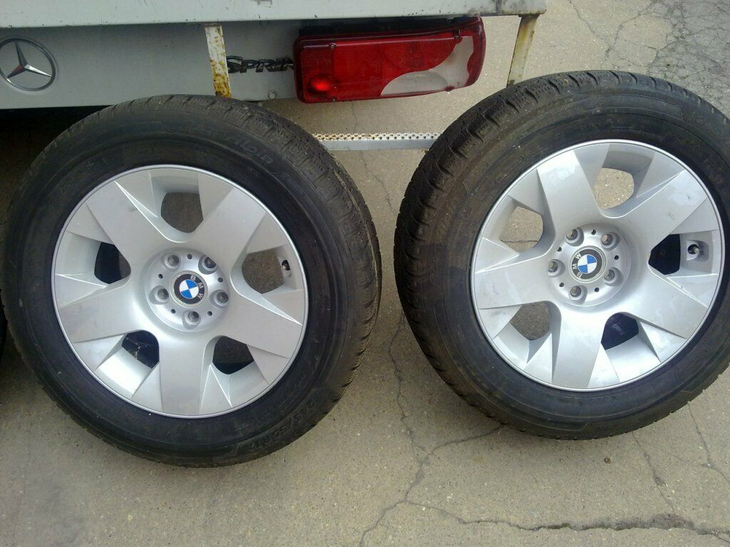 Org. BMW E65 Alufelgen 17", Michelin Winterreifen 245 55 R17 102H : Biete