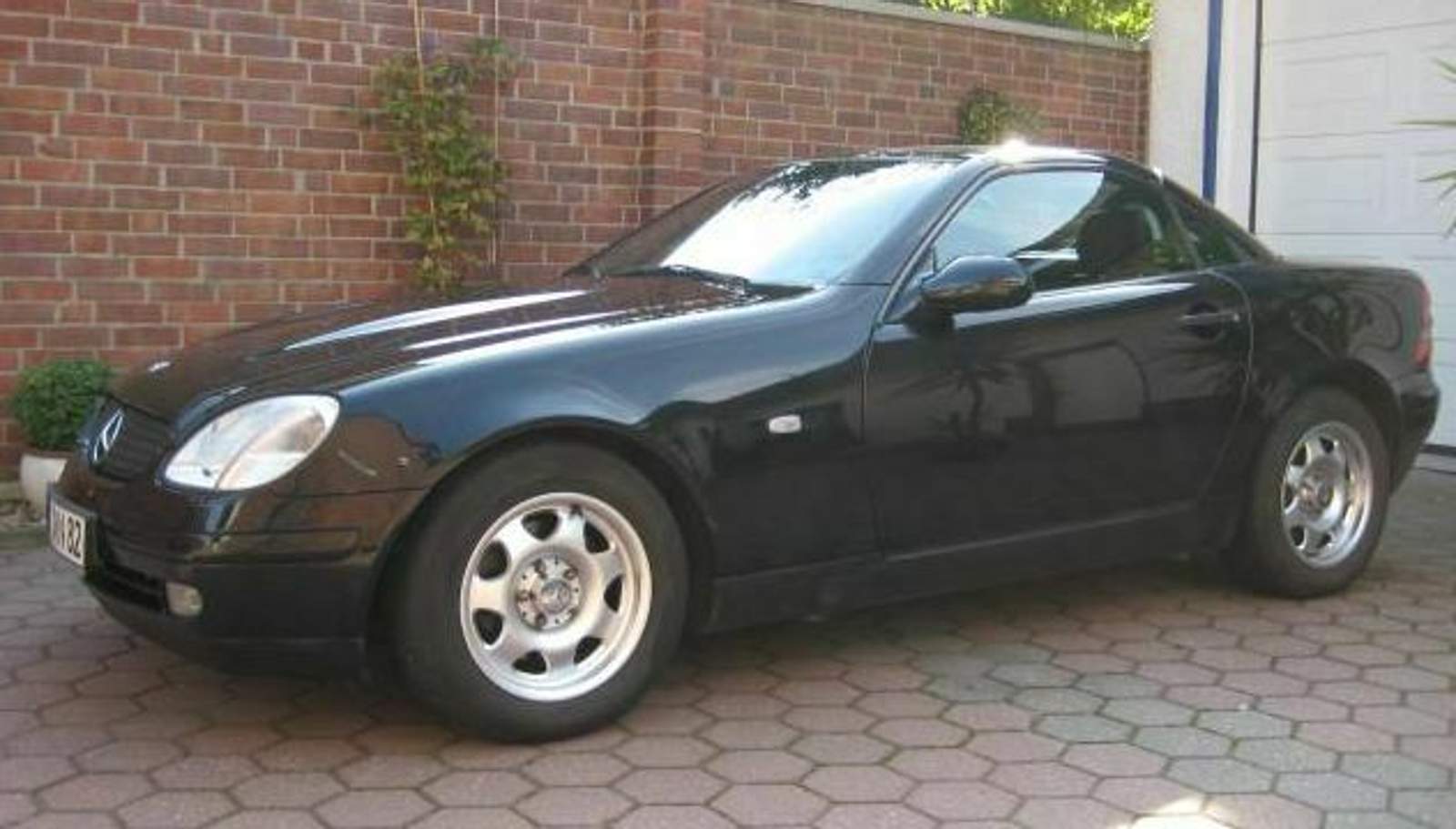 Mercedes SLK 200 R170 schwarz, Leder, Automatik, Klima, gepflegt und ...