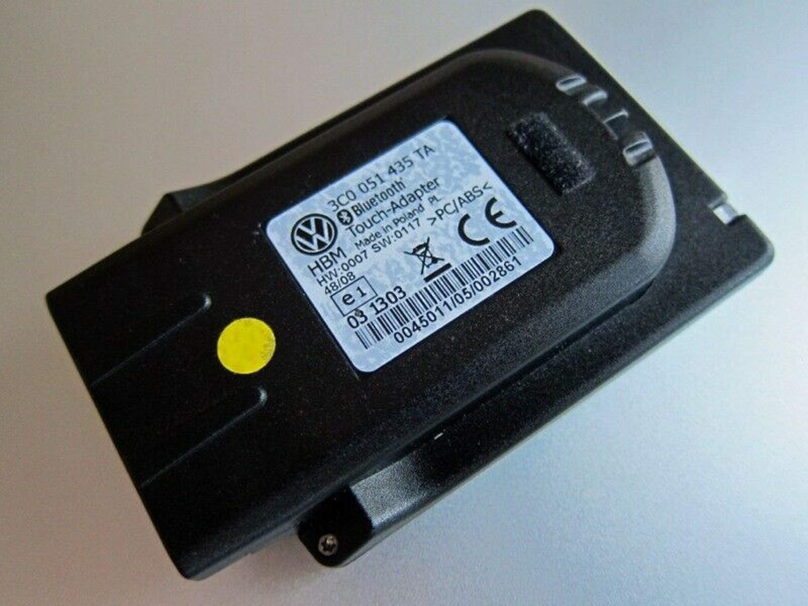 Bluetooth Touch Adapter_Back : Original VW Bluetooth Touch Adapter ...