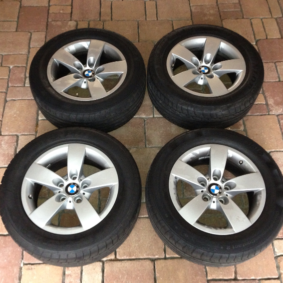 BMW Sommerkompletträder Styling 242 - 225/55 R16 : Biete
