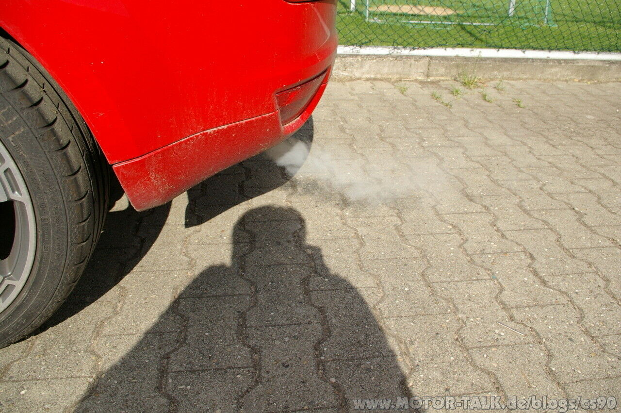 Rauch aus dem Auspuff : DPF zu? -> selber Spülen! : cs90 : #205120115
