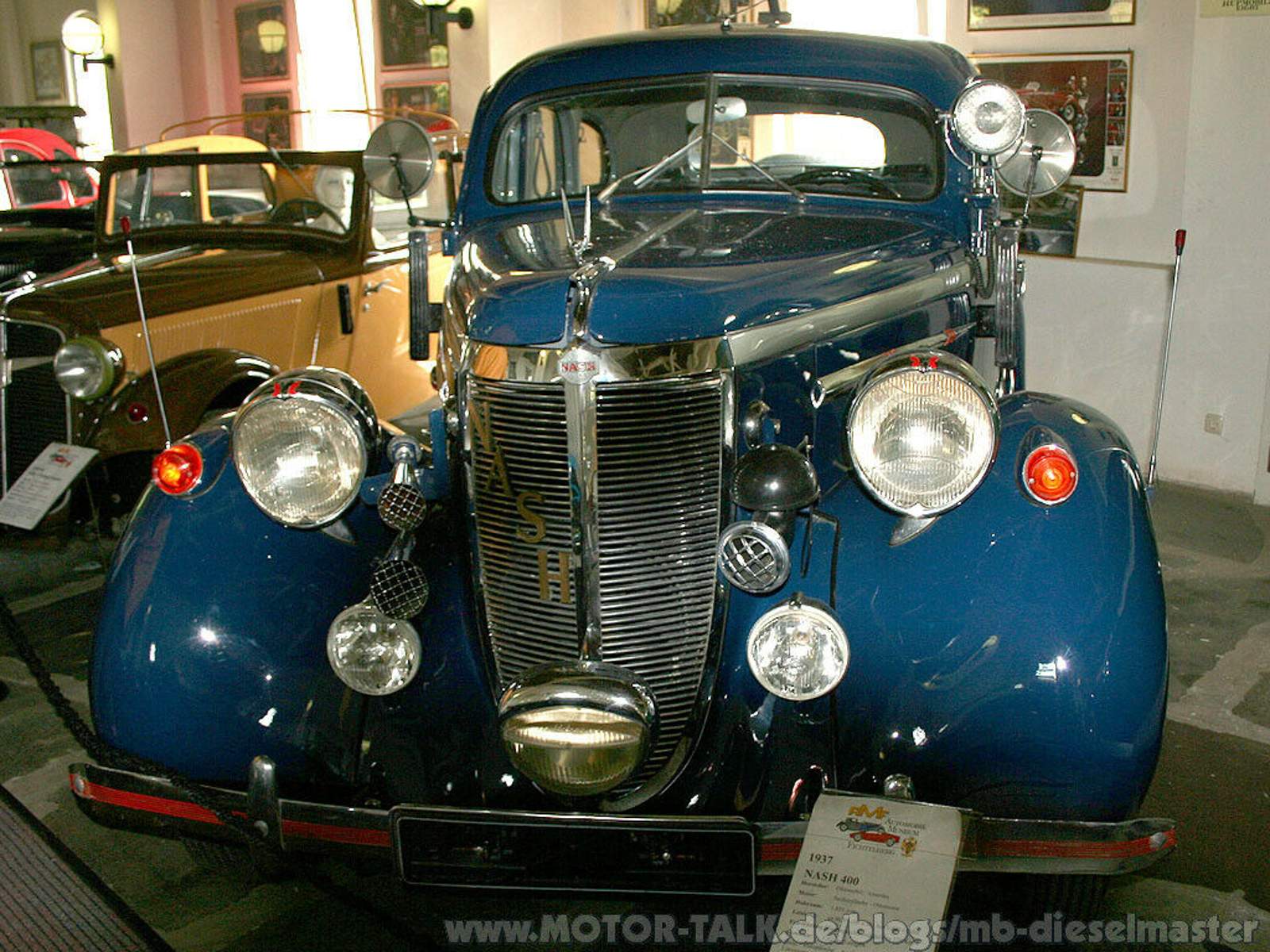 Nash-400-1937 : Mal wieder ins Museum - Oldtimer! Was sonst! : MB ...