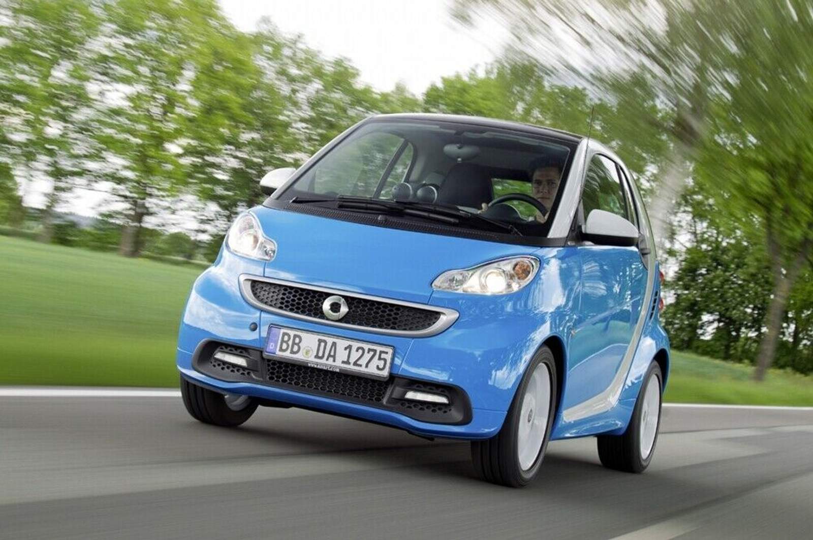 Azurblau heißt der Sonderfarbton : Smart Sondermodell : Smart News ...