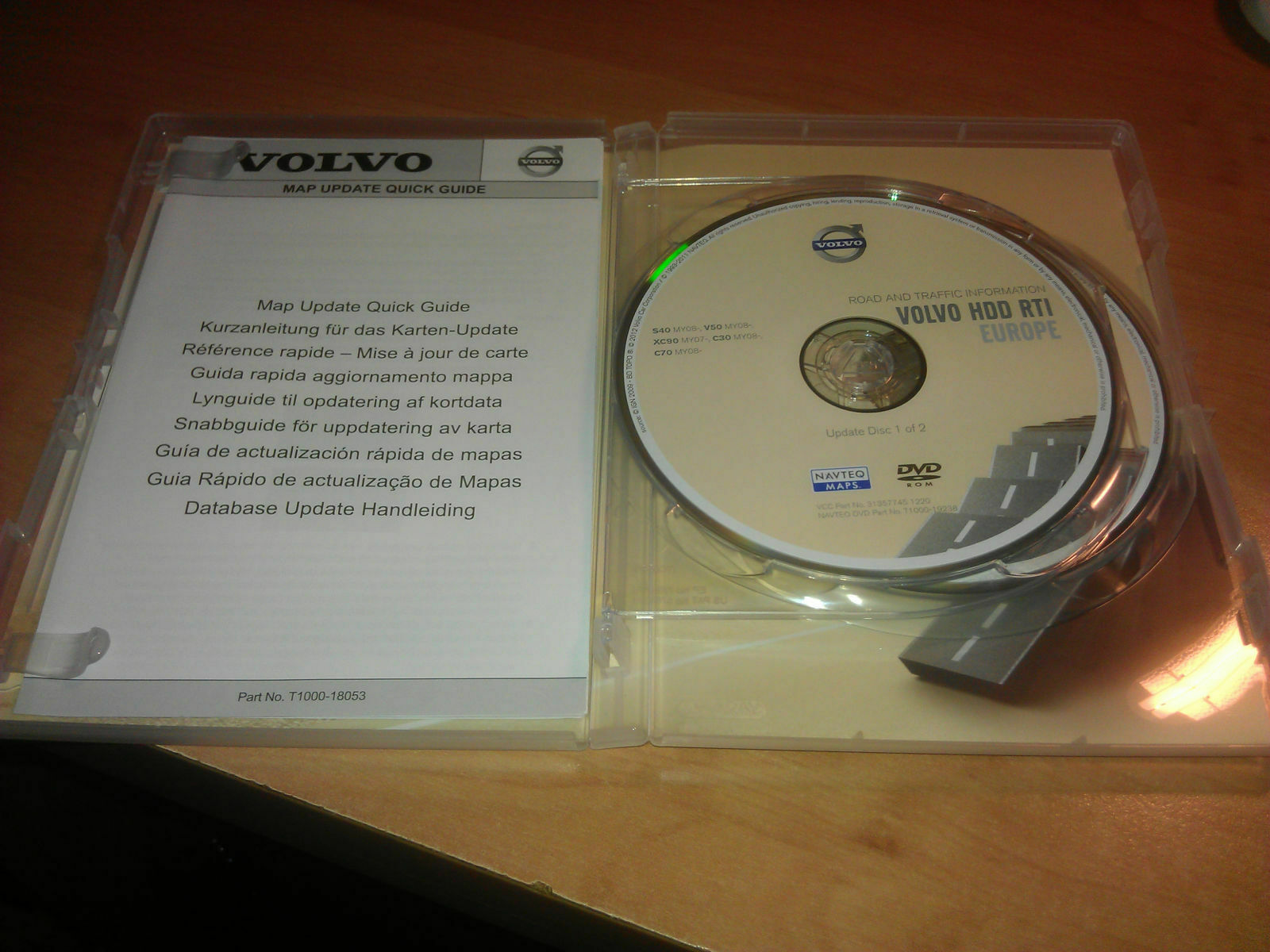 Volvo V50 S40 C30 C70 XC90 RTI MMM+ HDD 2012 Navi Update Original : Biete