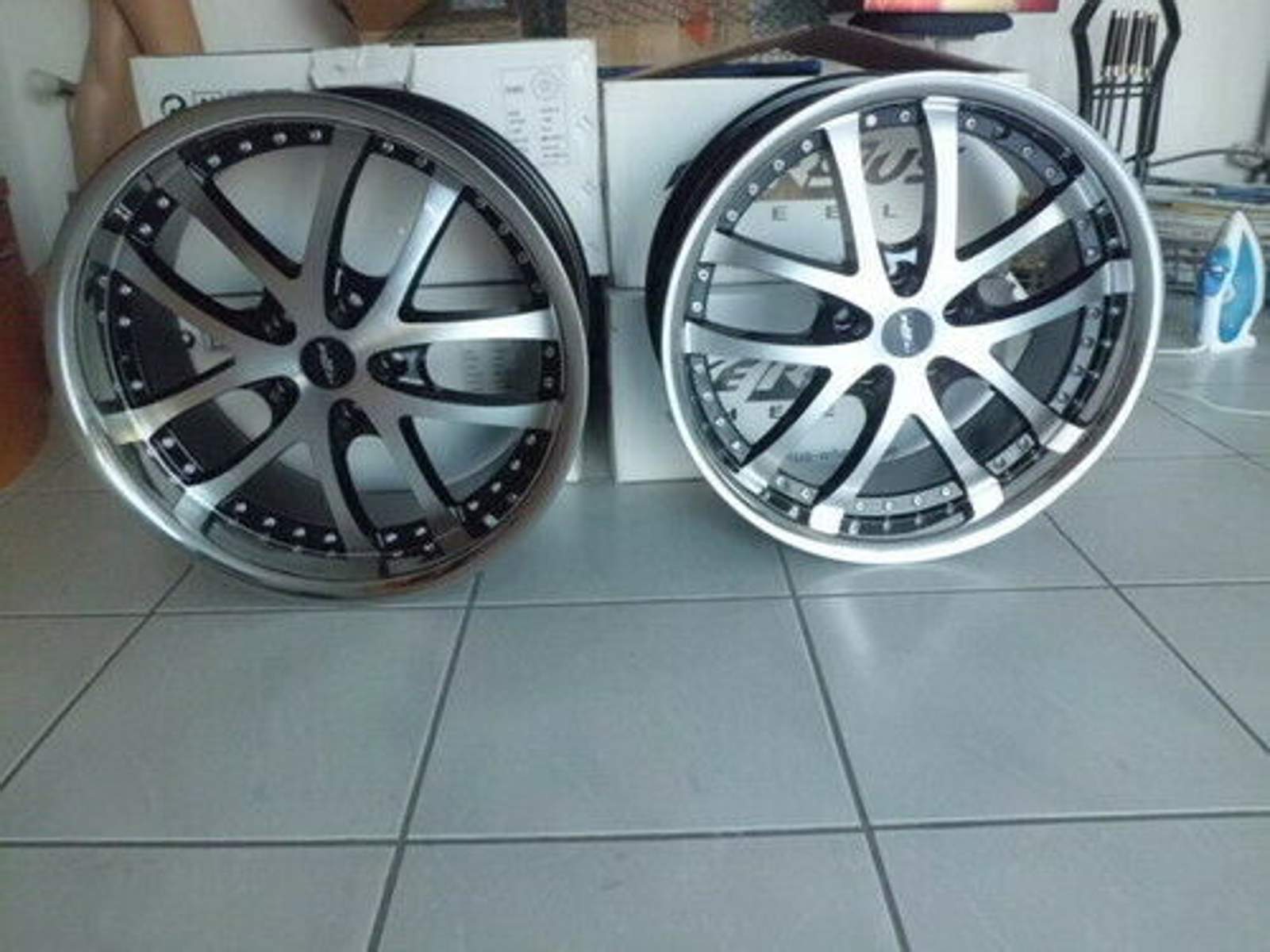 8,5x19 und 9,5 x 19 : 4 Alufelgen MH VS Line 8,5 + 9,5x19 BMW LK 5x120 ...