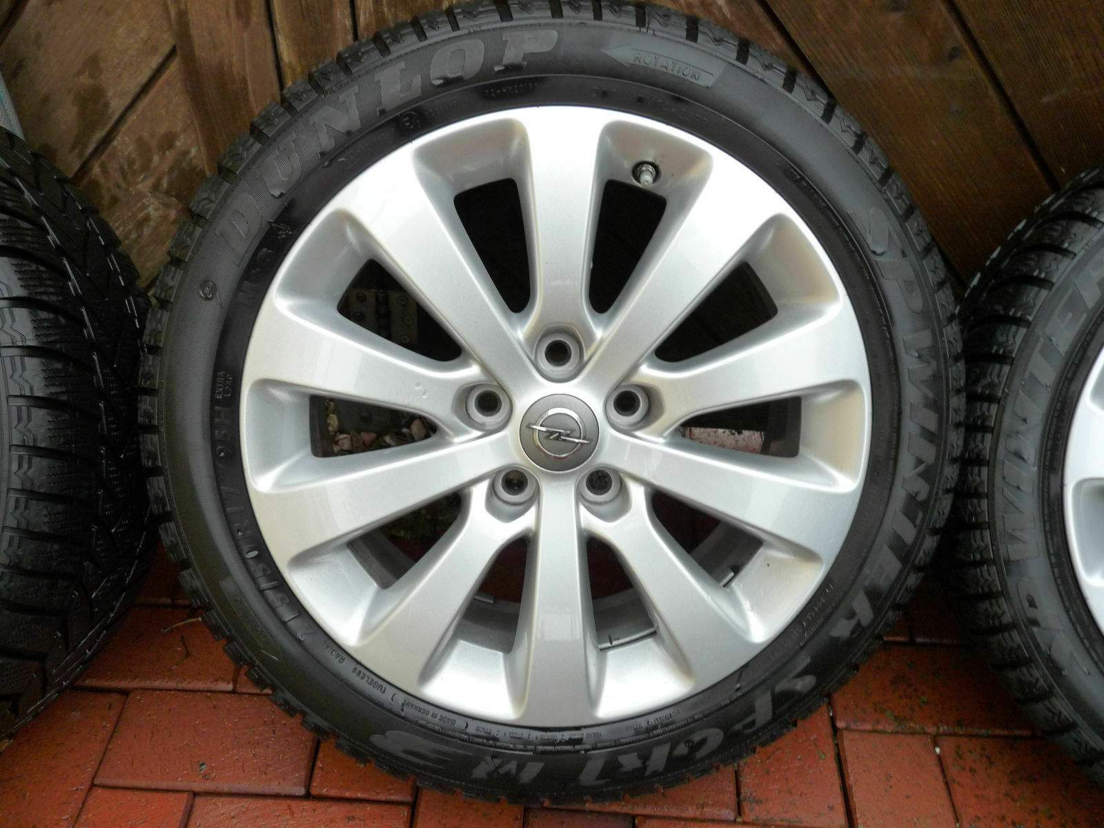 Winter Kompletträder orig.Opel Astra-J 7x17 mit Dunlop 215/50 : Biete