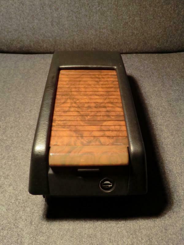 W126 Mercedes Rollobox Ablagefach Wurzelholz Rollo : Biete