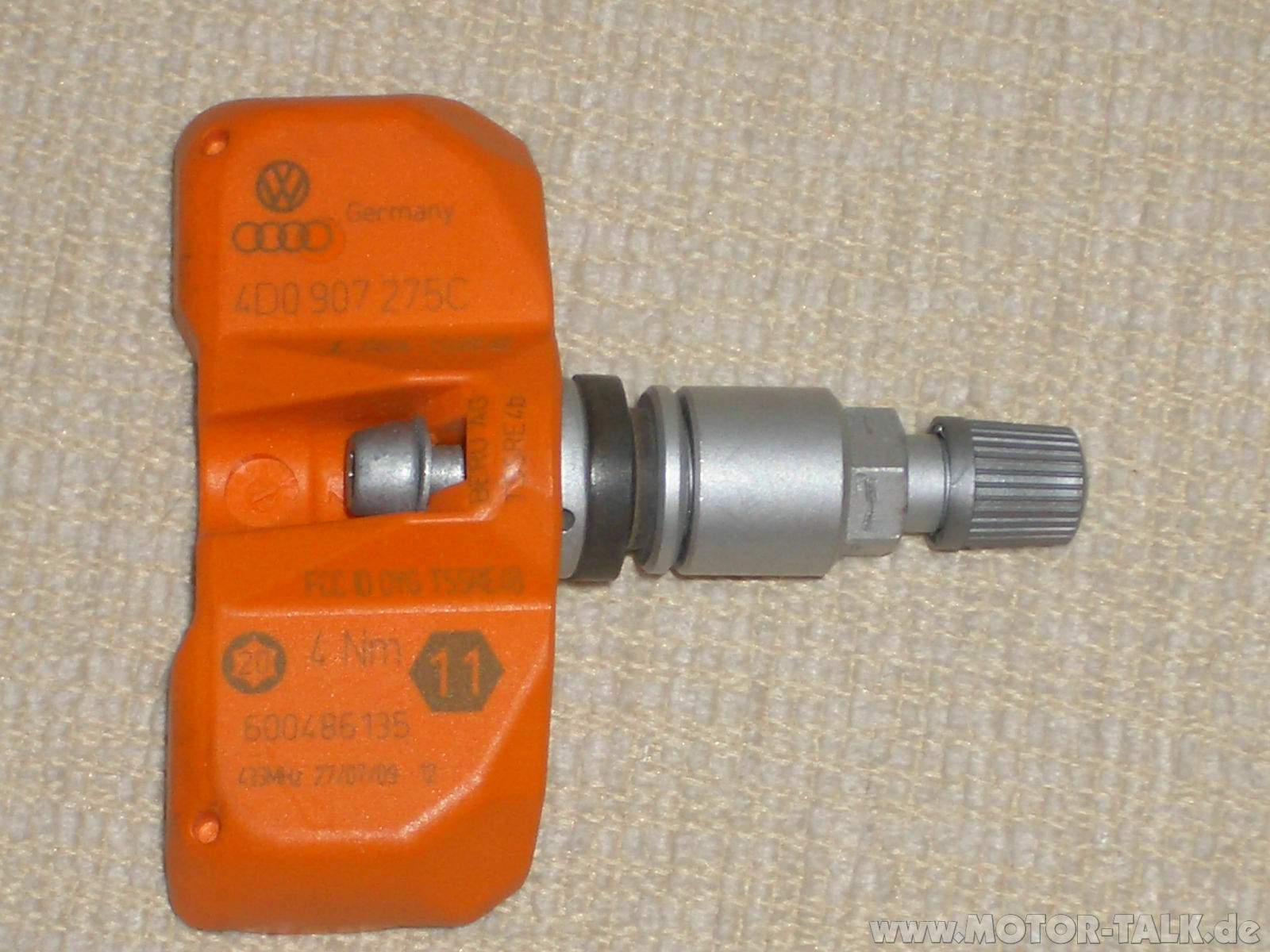 RDK 4D0907275C Reifendrucksensor Luftdrucksensor 4D0 907 275C A6 S6 RS6 ...