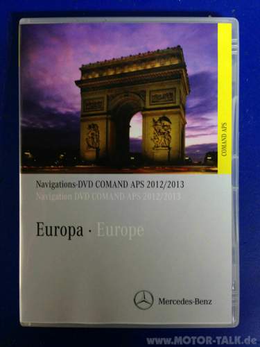 Mercedes Navi DVD COMAND APS 2012/2013 NTG 2.5 Europa V 9.0 Zitrusgelb ...