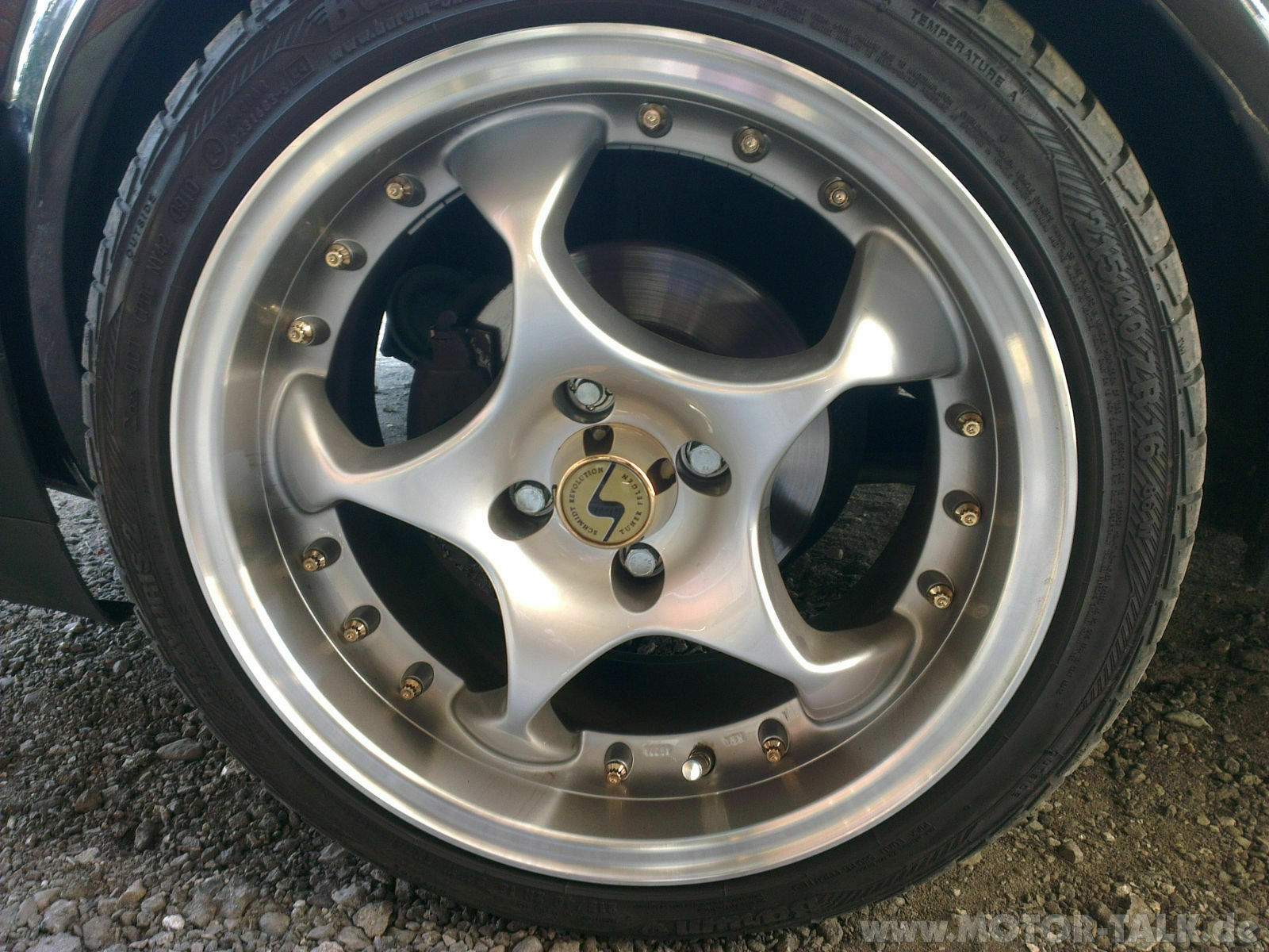 Schmidt Space Line 8Jx16-ET30 in 4x100 kompletter Satz : Biete