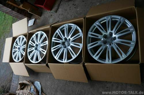 4x original Audi 20" Kompletträder 255/30 R20 97W 9x20 ET 37 : Biete