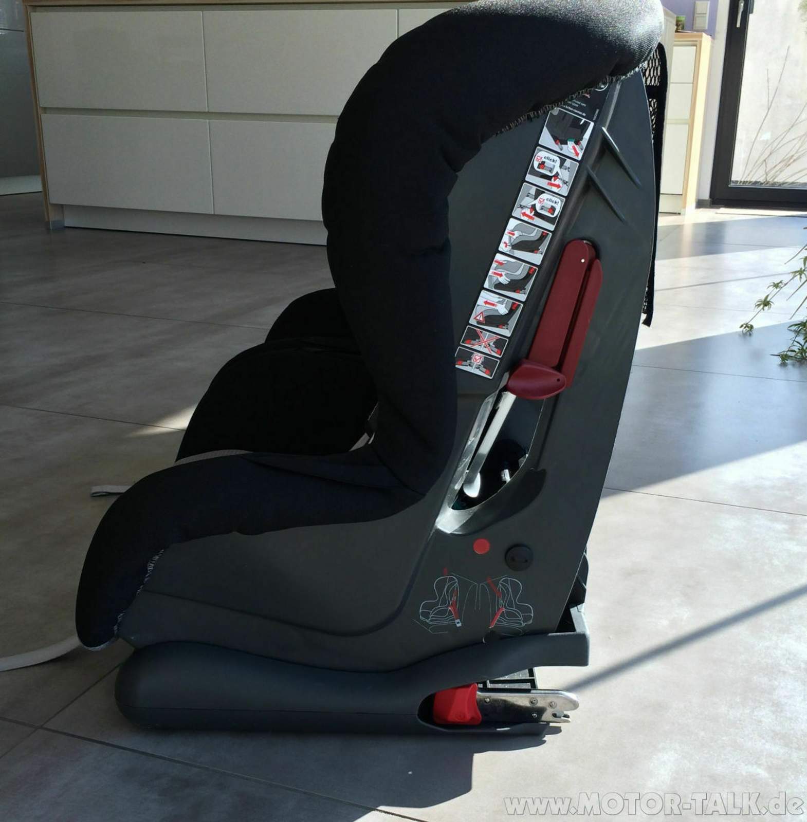 2x AUDI Kindersitz DuoPlus schwarz/silber mit Isofix : Biete