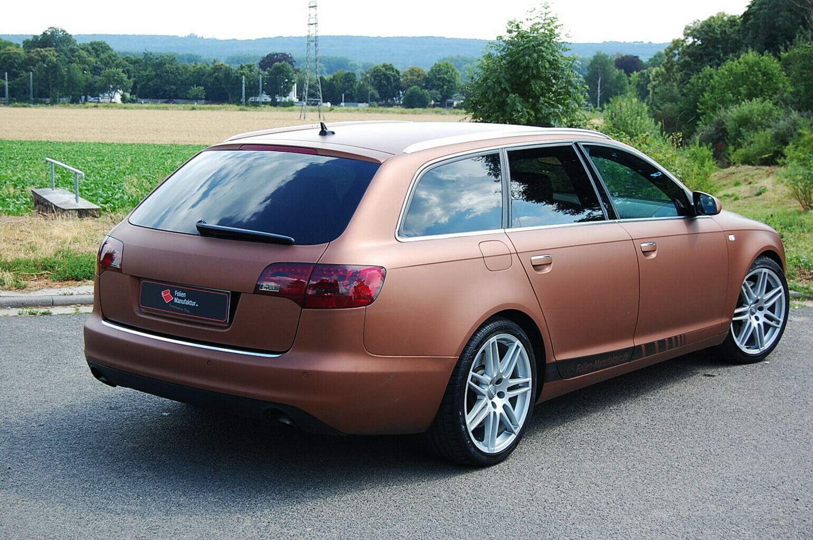 Audi-a6-aztec-bronze-vollfolierung-20 : Audi A6 4F (C6) 2.7 TDI von THE ...