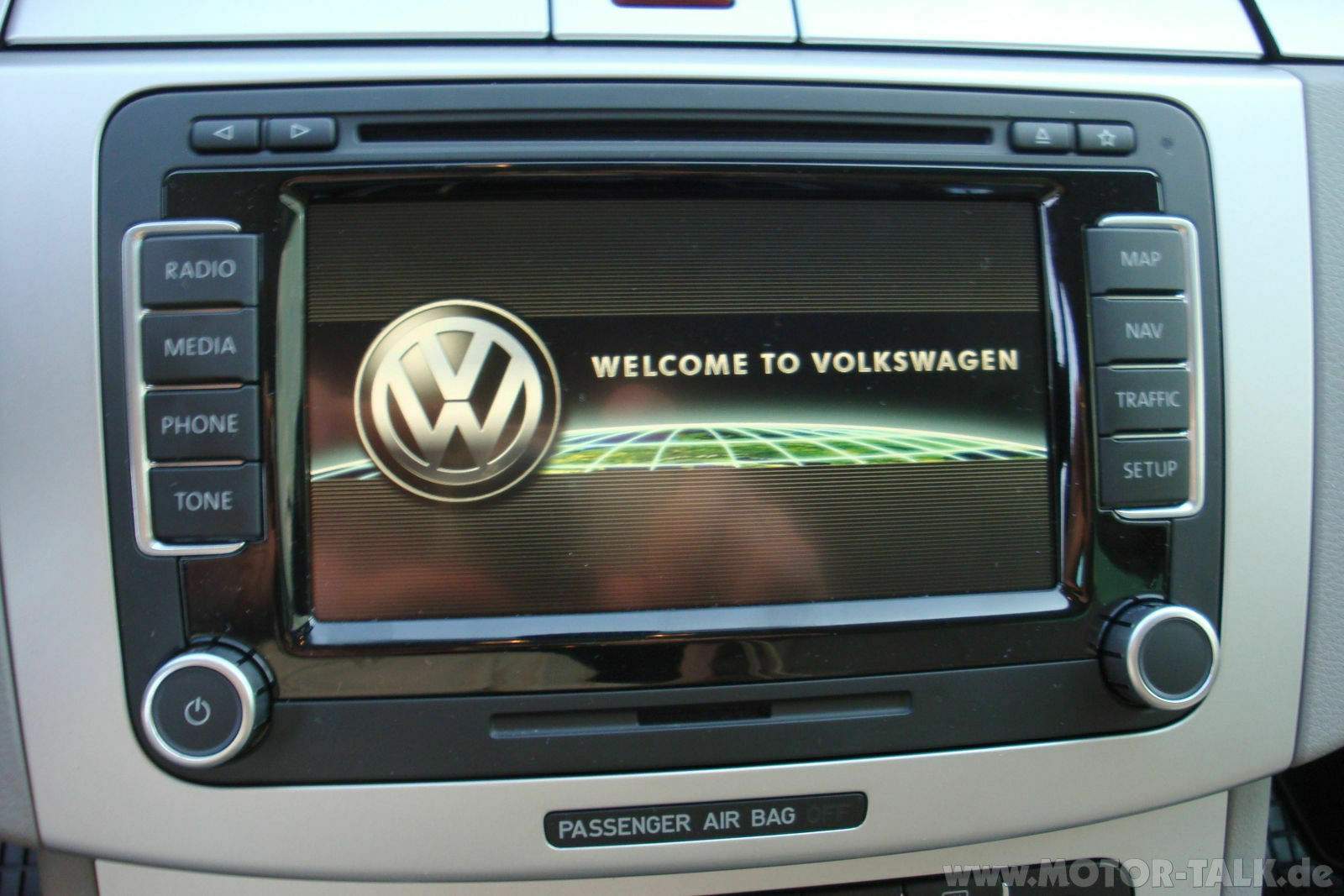 RNS 510 eingebaut in Passat 3C : RNS 510 VW Navi 30GB HDD Touchscreen ...