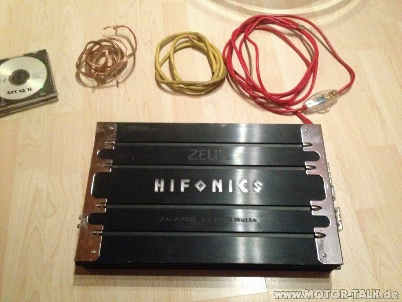 Zeus : JL Audio 15W3 Subwoofer inkl. Hifonics Zeus Monoblock Endstufe ...