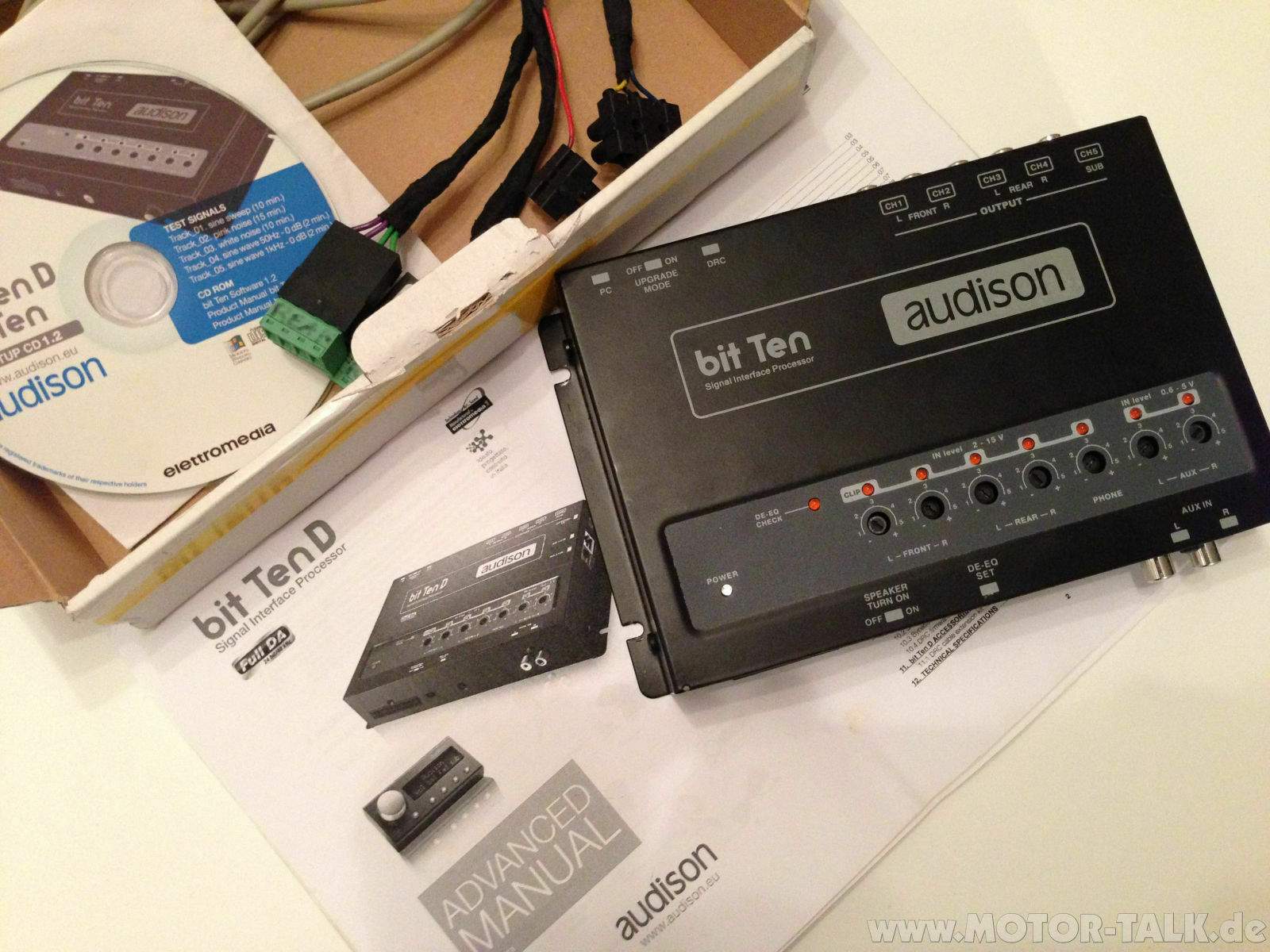 Audison Bit Ten – Digitaler 5-Kanal DSP Soundprozessor der ...