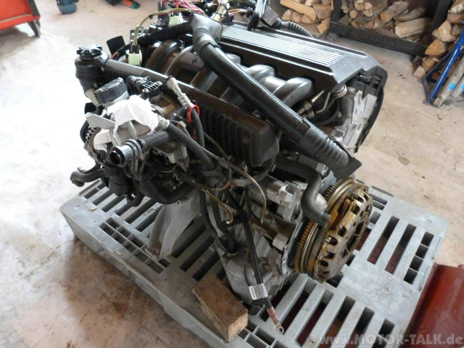 P1080858 : BMW E39 523i Motor Triebwerk Engine M52 DD31 125 KW 170 PS ...