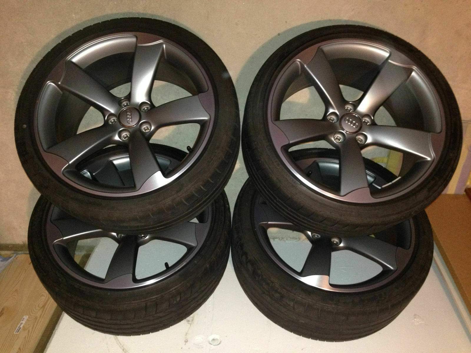 Img-3642 : Alufelgen Audi A5 5-Arm-Rotor-Design Titan matt : Biete ...