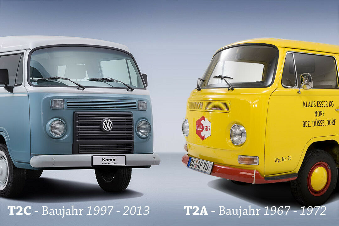 Neu oder alt? Ein Händler verkauft 25 Bulli aus der letzten Serie. Die ...