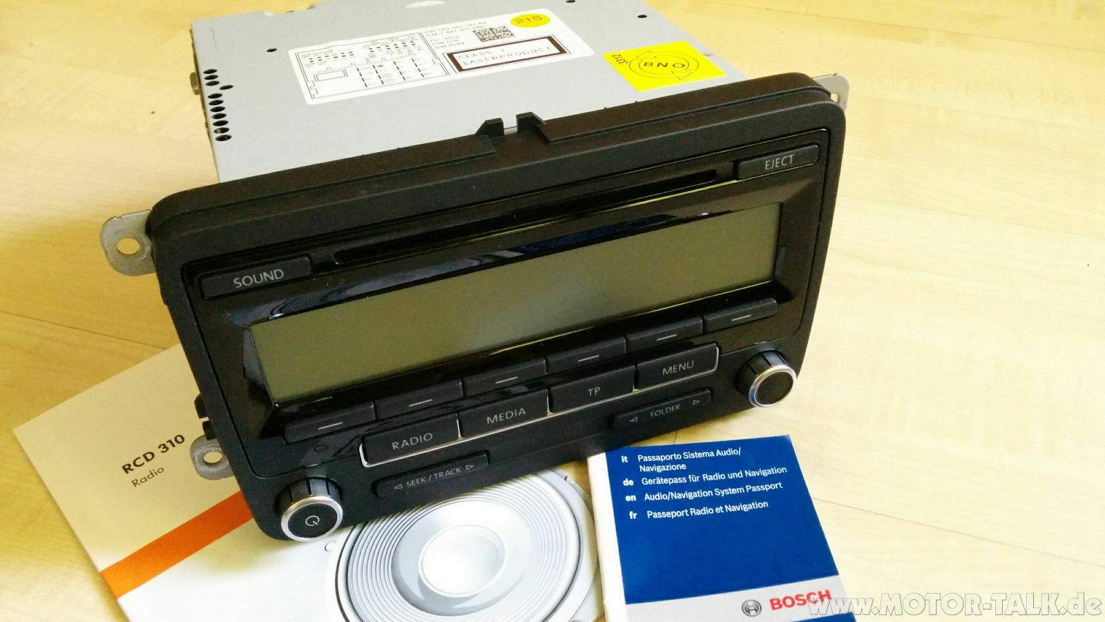 VW Autoradio RCD 310 RCD310 neuwertig : Biete