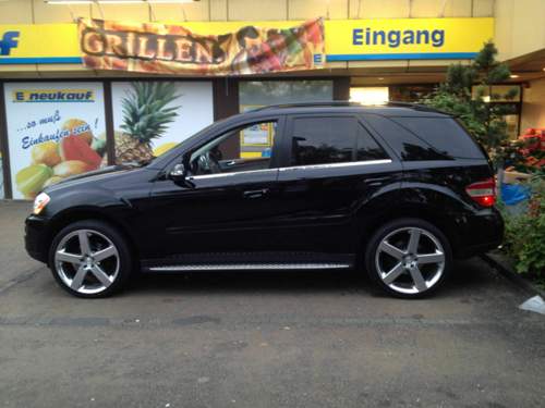 Mercedes ML 22 Zoll Kahn RSR Felgen mit Reifen Hochglanzverdichtet und ...