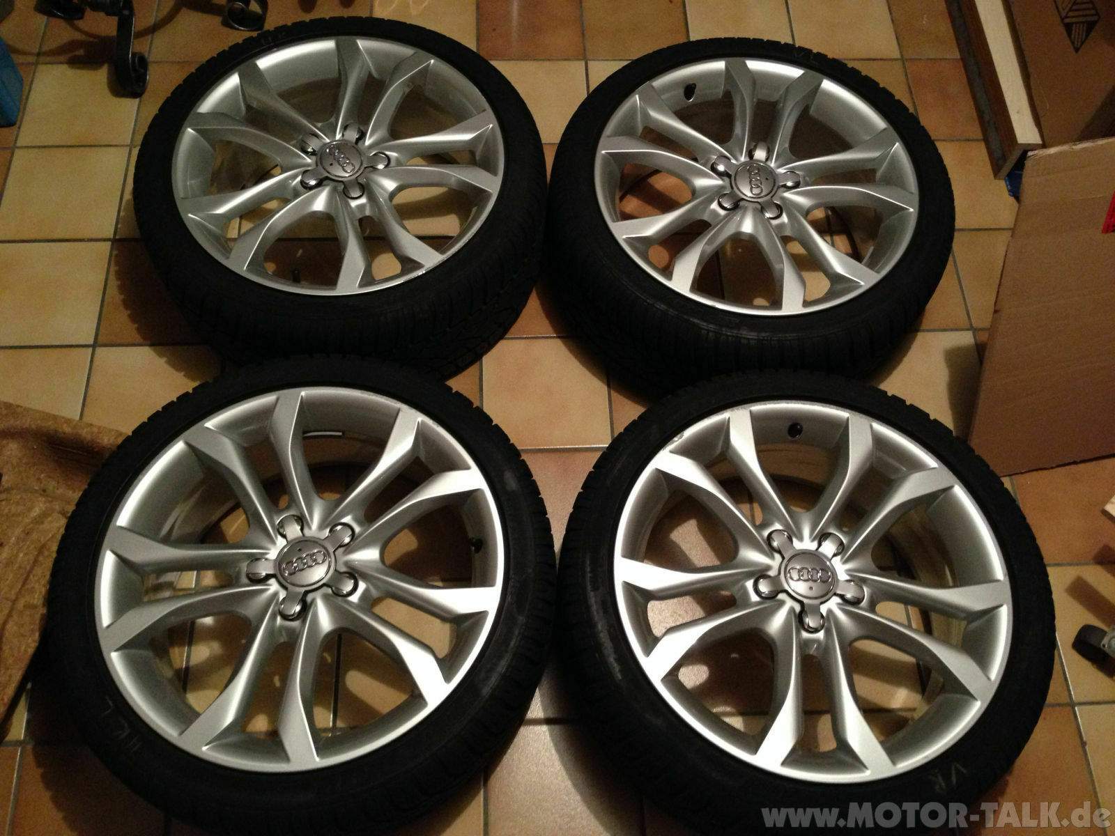 AUDI S3 A3 8P 8PA + WINTERREIFEN +18 ZOLL FELGEN+DUNLOP SP WINTERSPORT ...